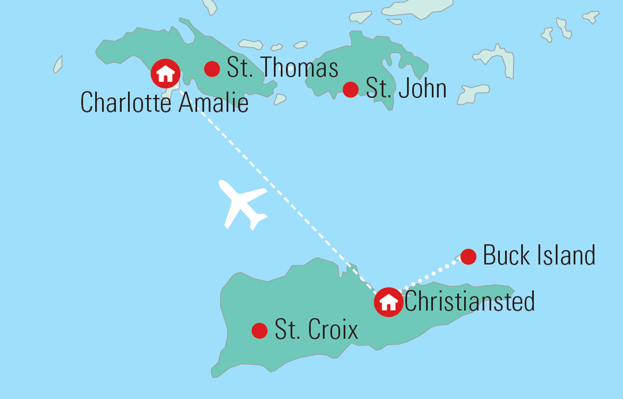 De Vestindiske Øer | Tag med på en flot rejse til De Vestindiske Øer