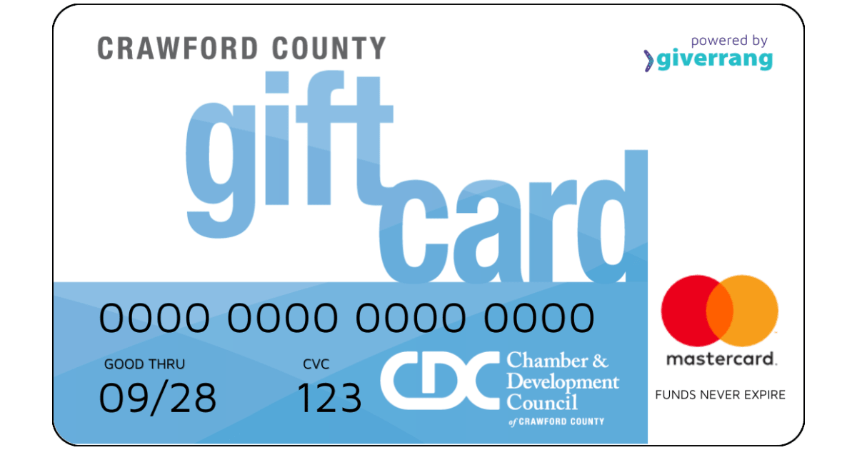 Denison and Crawford County, IA - Local Gift Card | Giverrang