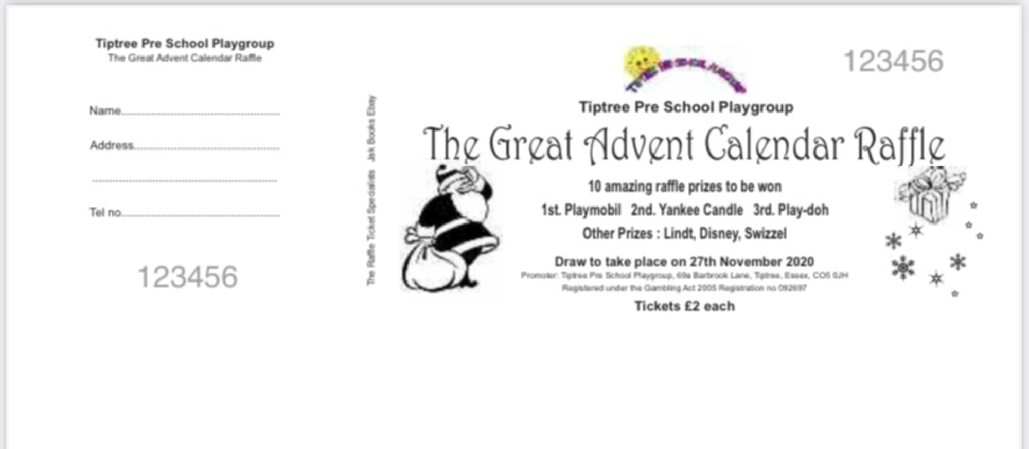 The Great Advent Calendar raffle - Online Social Fundraising Donation ...