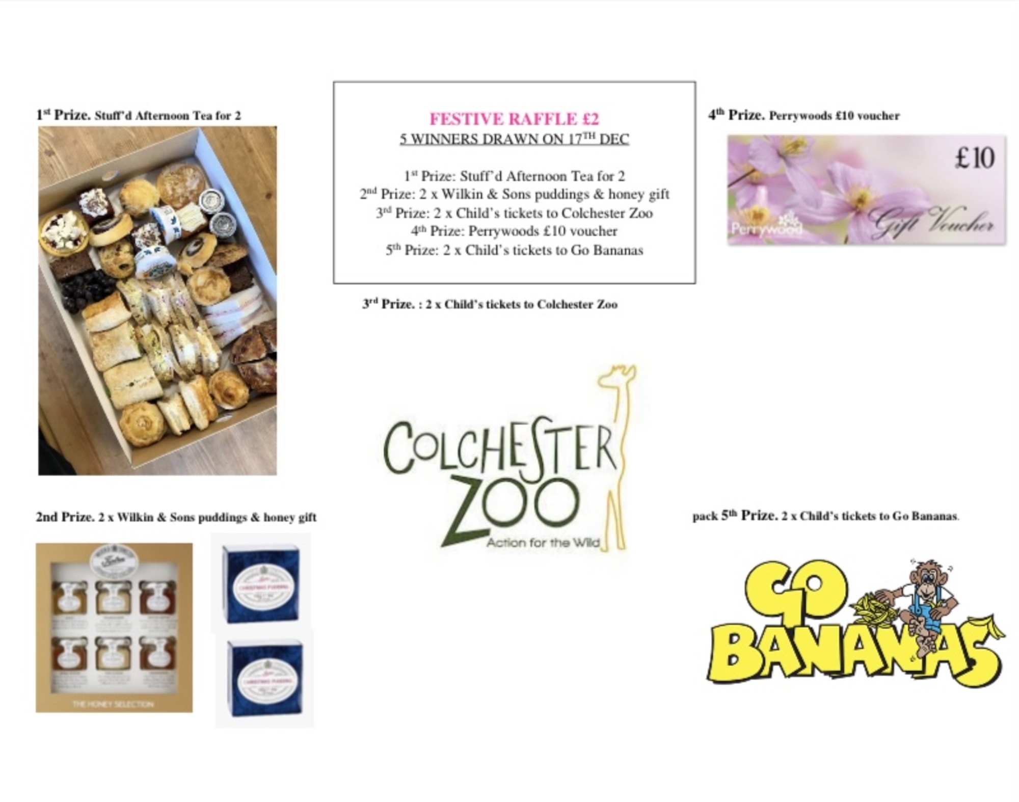 Festive raffle - Online Social Fundraising Donation Platform | Givey