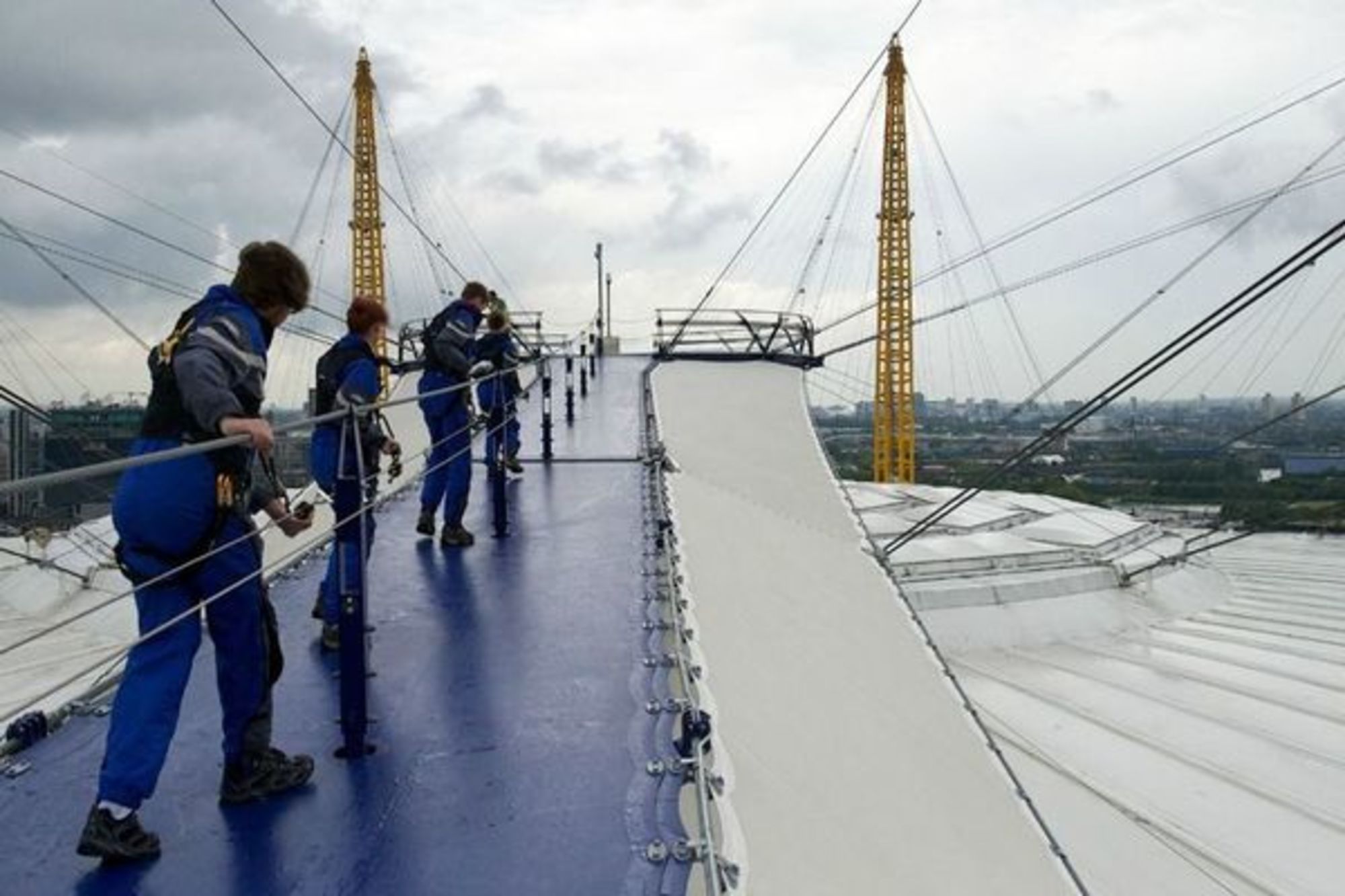 Walking over the O2 - Online Social Fundraising Donation Platform | Givey