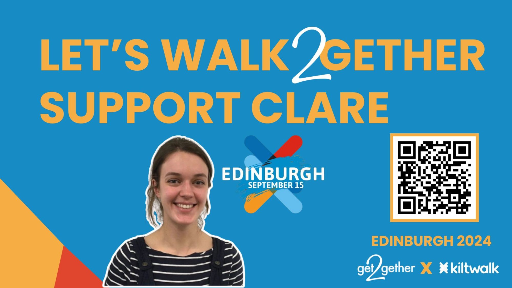 Clare's Kiltwalk for get2gether! - Online Social Fundraising Donation ...