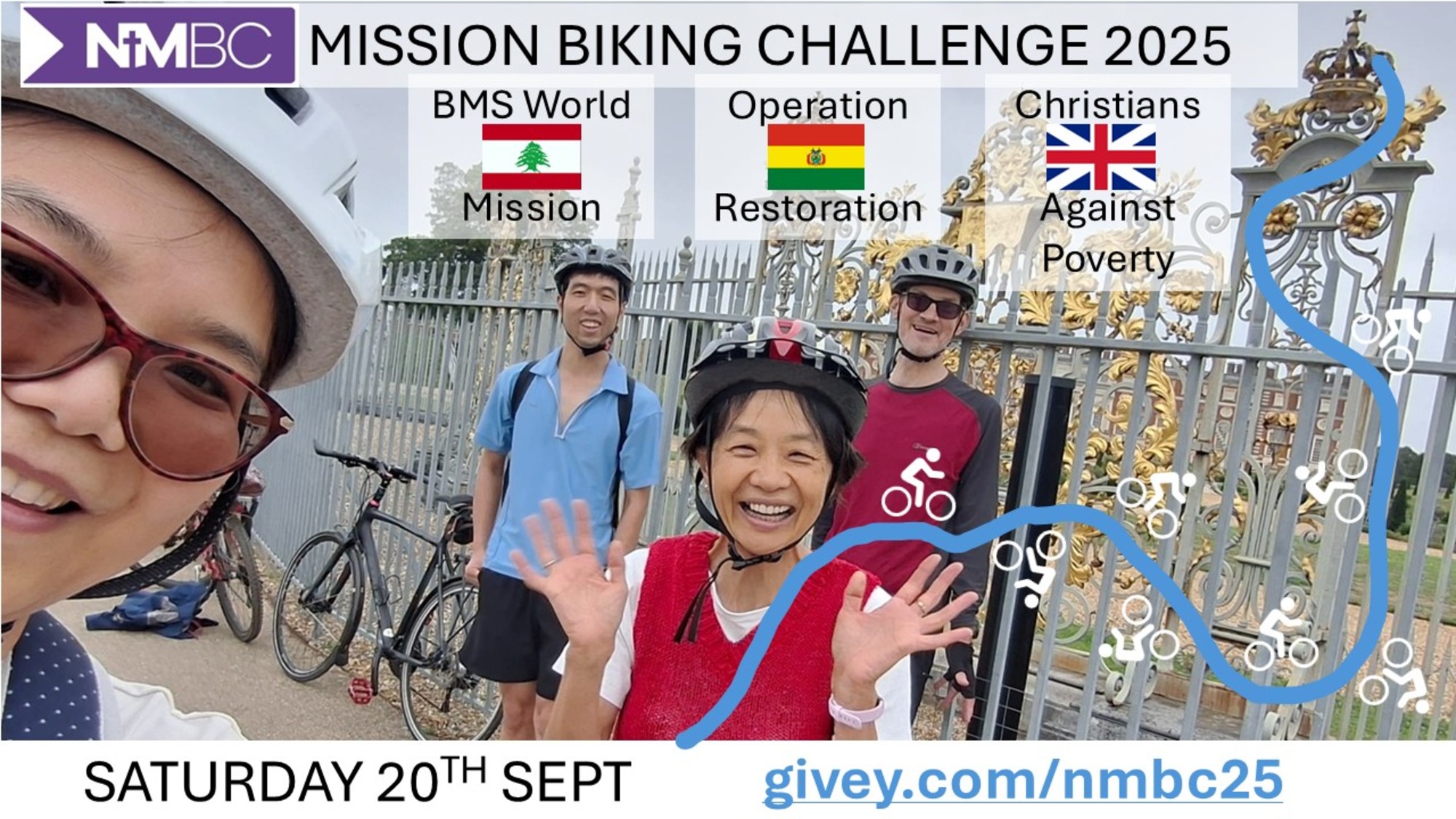 NMBC MISSION BIKING CHALLENGE 2025 - Online Social Fundraising Donation ...