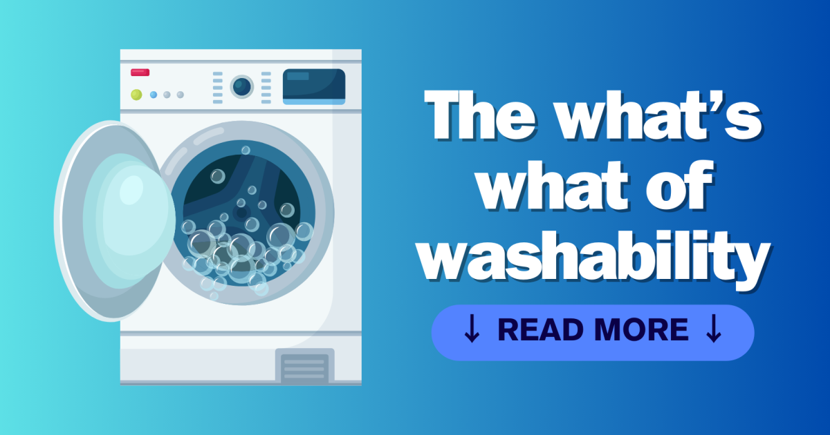 The what's what of washability? - GJS
