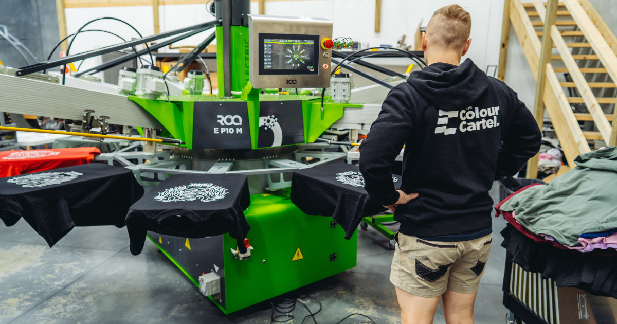 GJS installs Australia's first ROQ E electric screen printing machine ...