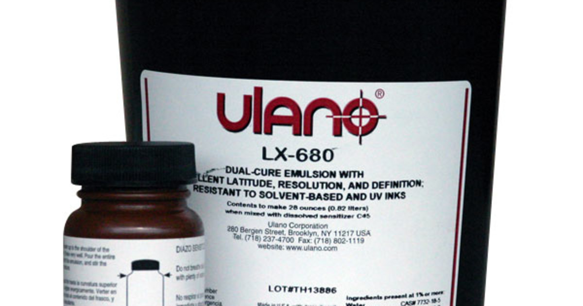 Ulano LX 680 Emulsion
