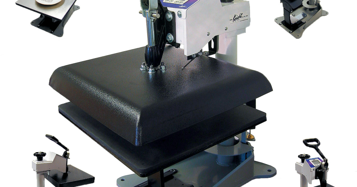 Geo Knight DC16 Digital Combo Heat Transfer Press