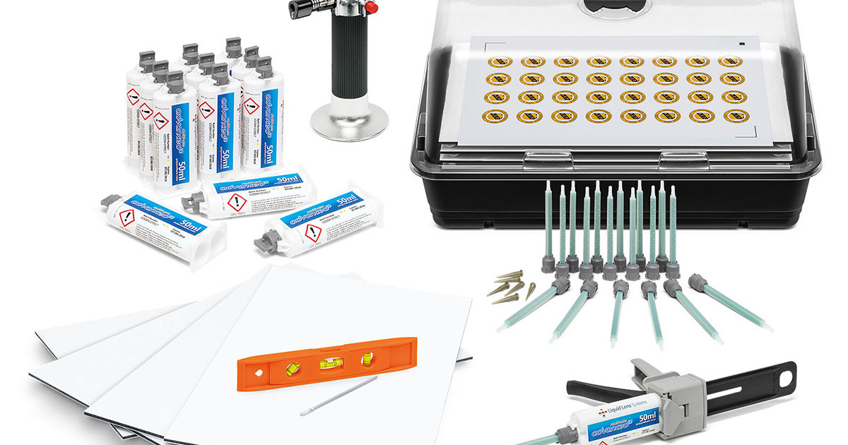 Liquid Lens Easyflow Doming Starter Kits