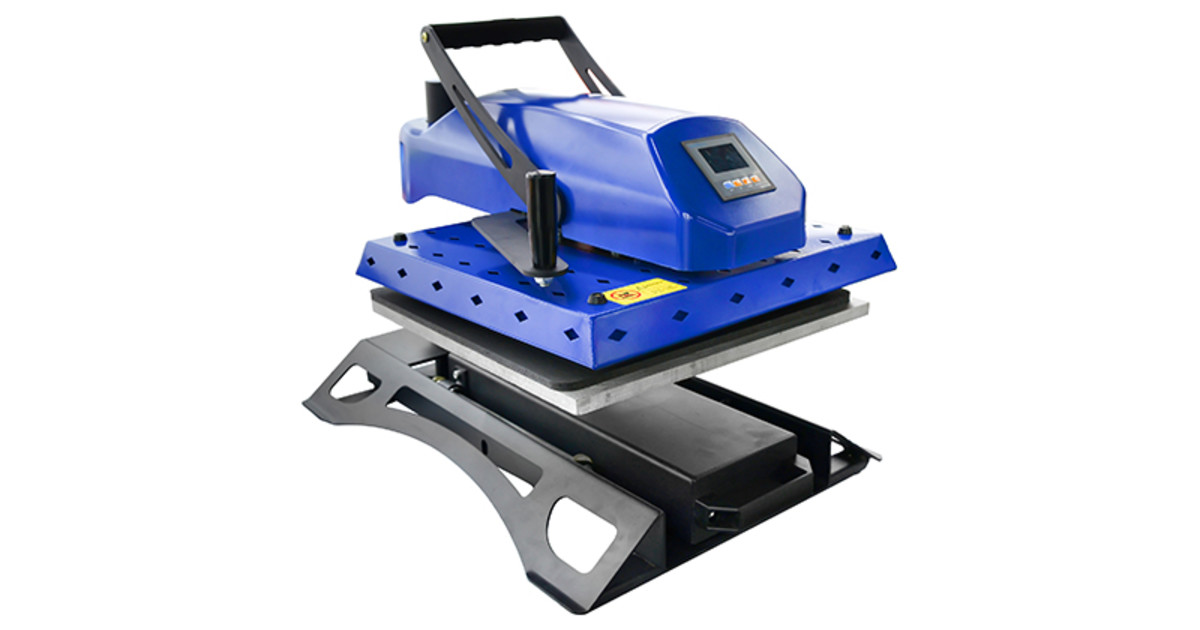 GJS Pneumatic Drawer Heat Press