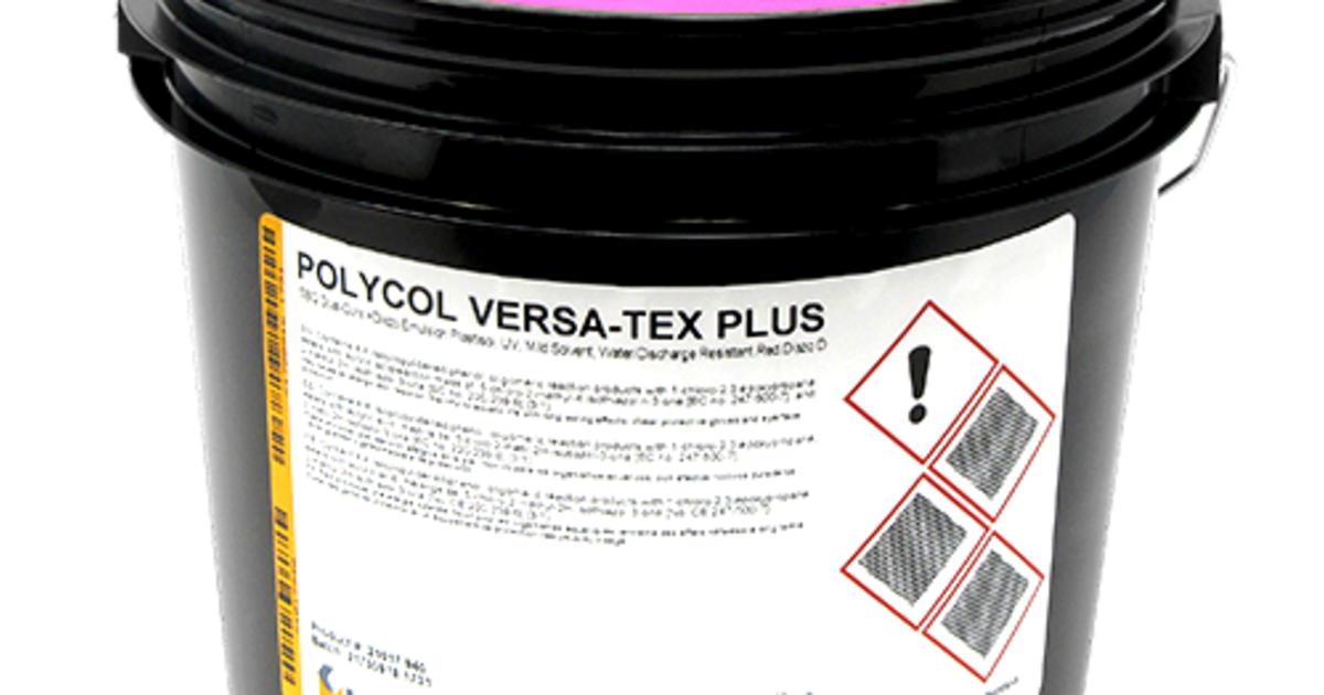 Polycol Versa-Tex Plus Water Resistant Emulsion for Textiles