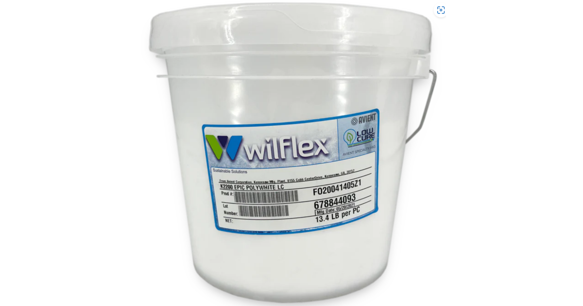 Wilfex Polywhite White plastisol ink