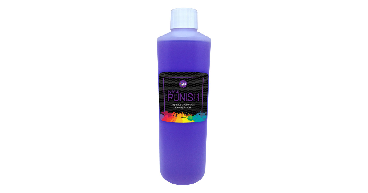 Purple Punish Aggressive DTG Printhead Cleaning Solution