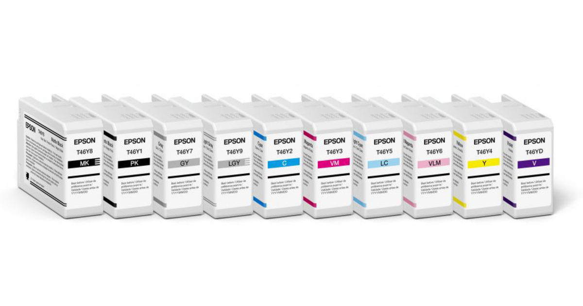 Epson UltraChrome Pro10 Ink Cartridges for P906