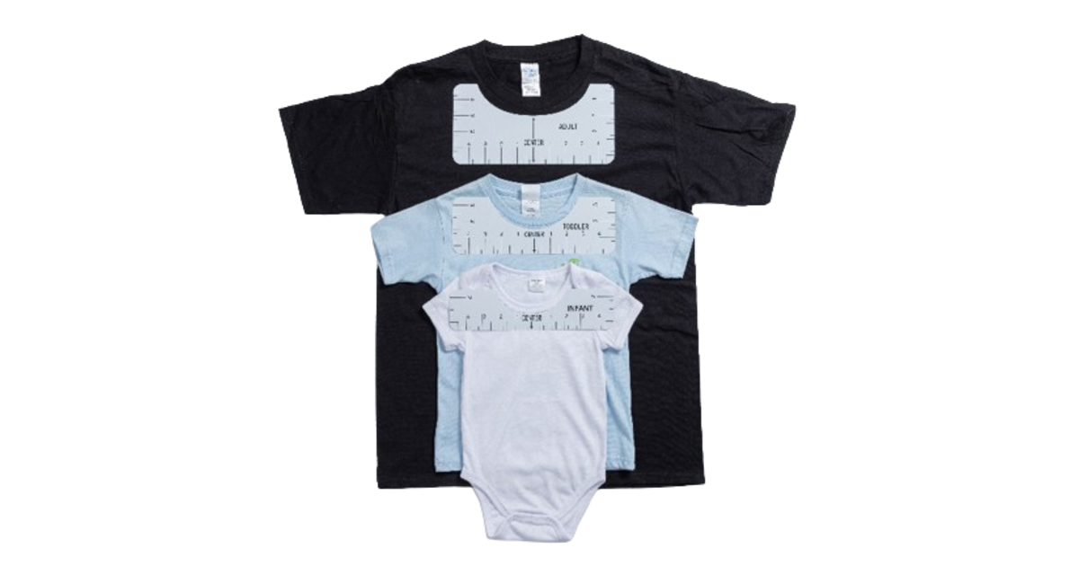 T-shirt alignment Guide / Ruler