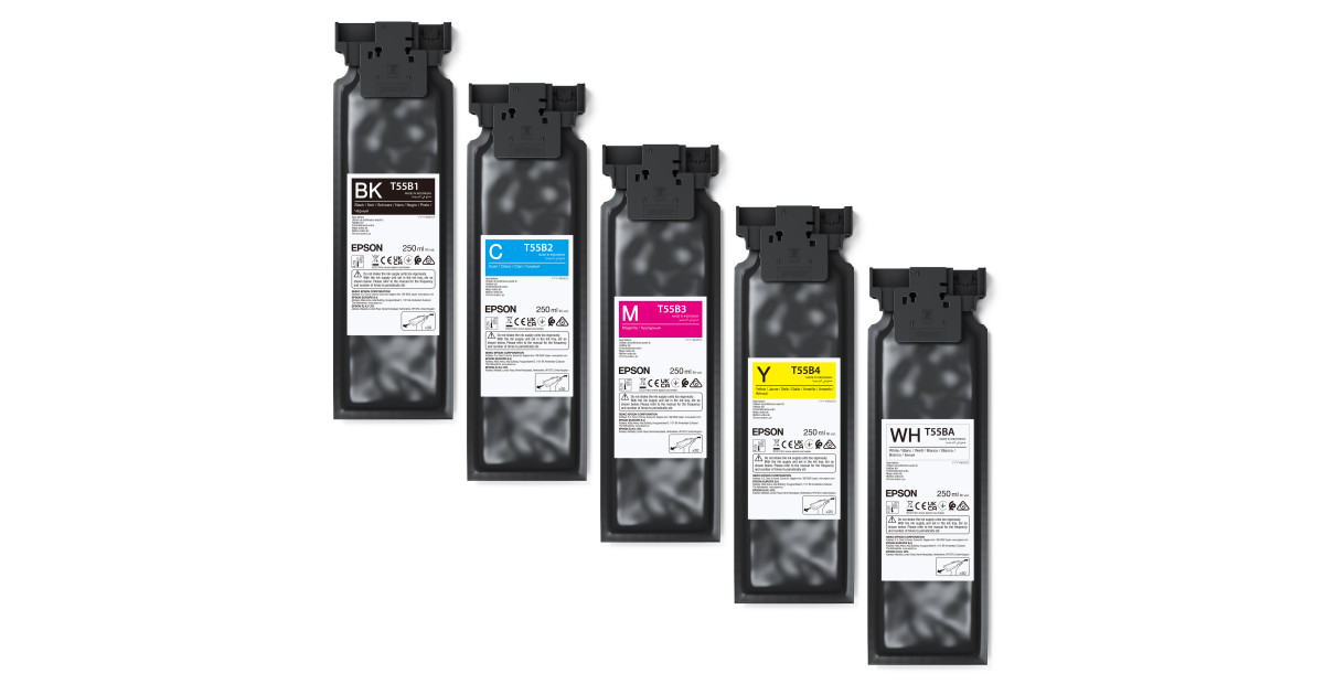 Epson UltraChrome DG2 Ink Pouches for F1060 DTG