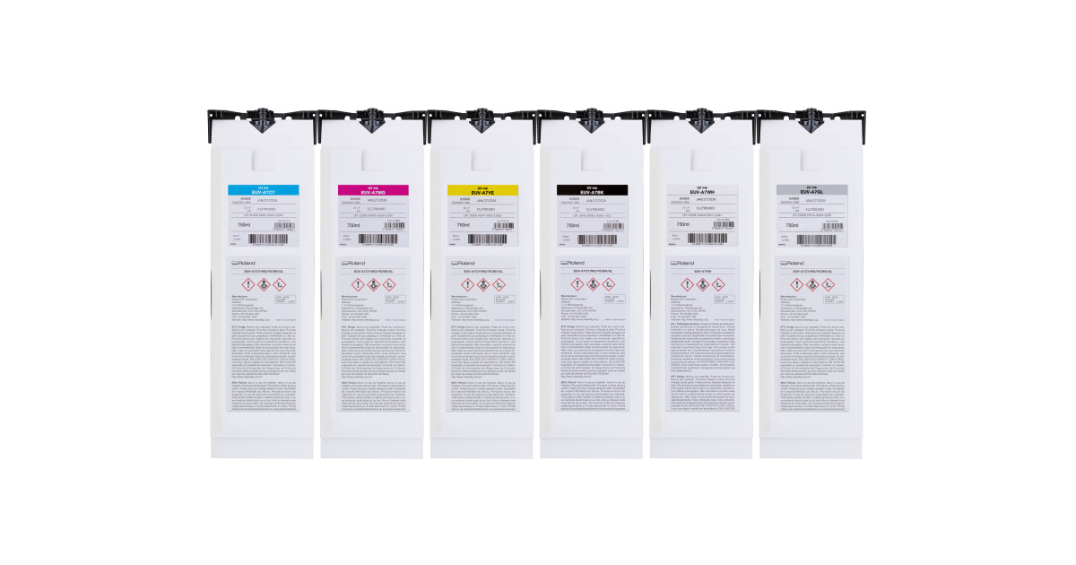 Roland DG EUV-A Ink | Flexible UV Ink for MO Series Printers