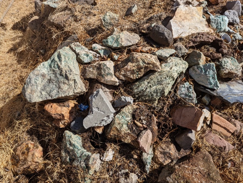 Another rock-hounding trip in a customer's backyard | Rock Tumbling Hobby