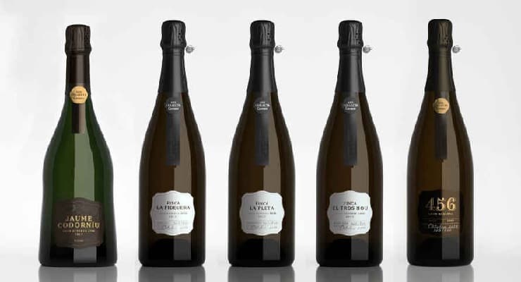 Anna de Codorníu Brut and Brut Rosé - Glass Of Bubbly