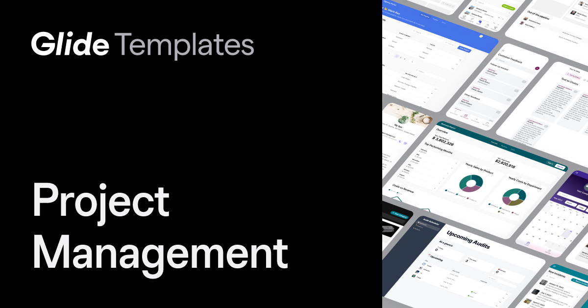 Project Management Templates | Glide