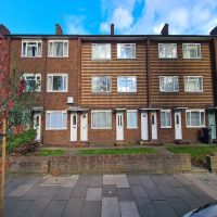 Two bedroom split-level flat with balcony