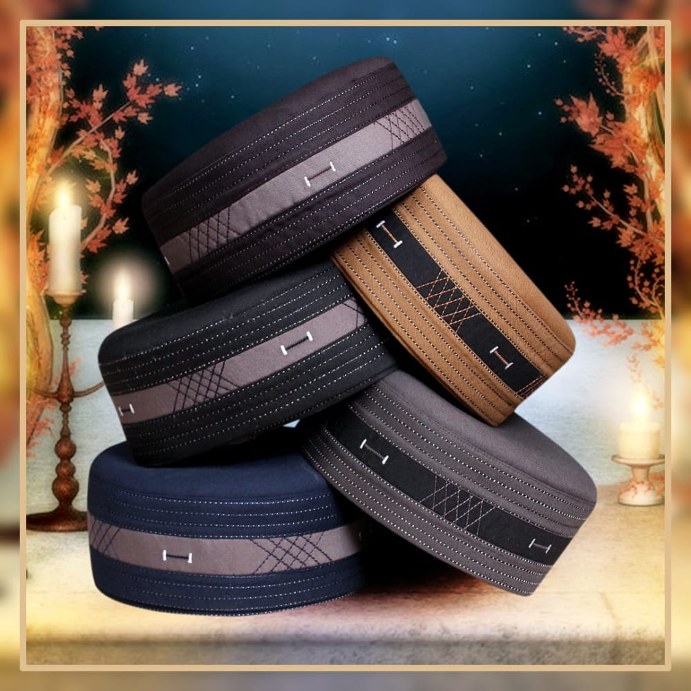Modestile Intikhab Cap, Premium Quality Islamic Cap For Men, Kufi Hats ...