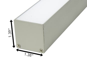 Surface-Mounted LED Channels | Aluminum Profiles for Surface Mount