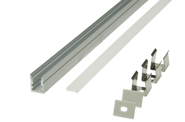 Ultra Thin 1/2 inch thick LED Aluminum Profile O2 for Thin linear LED ...