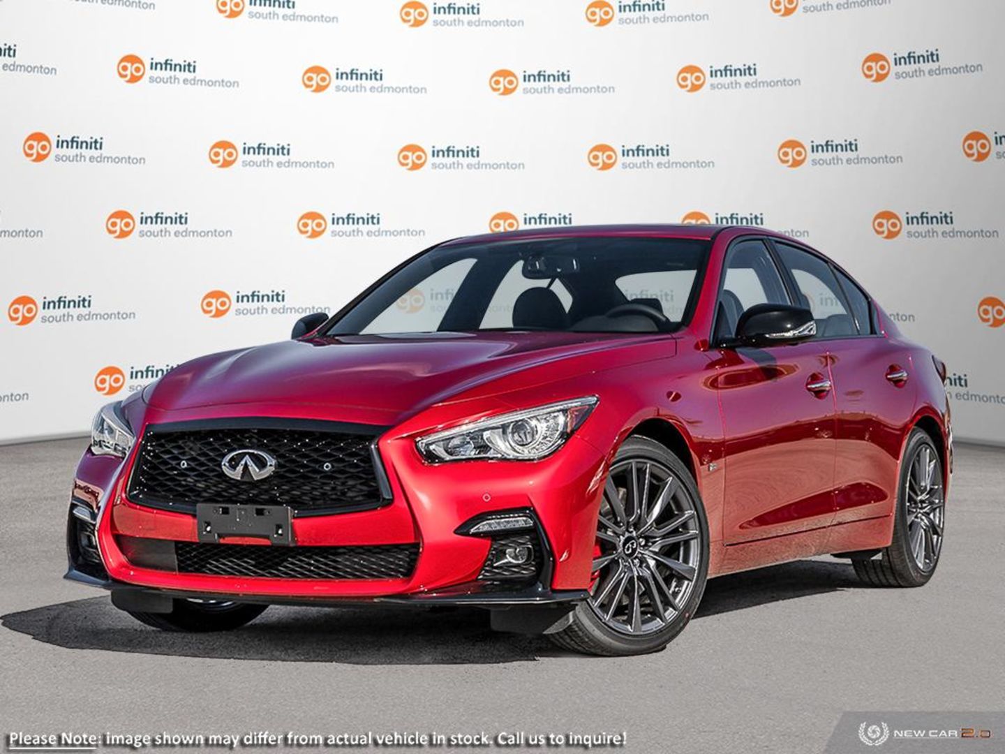 New 2022 INFINITI Q50 Red Sport I-LINE 22Q50463 | Edmonton Alberta | Go ...