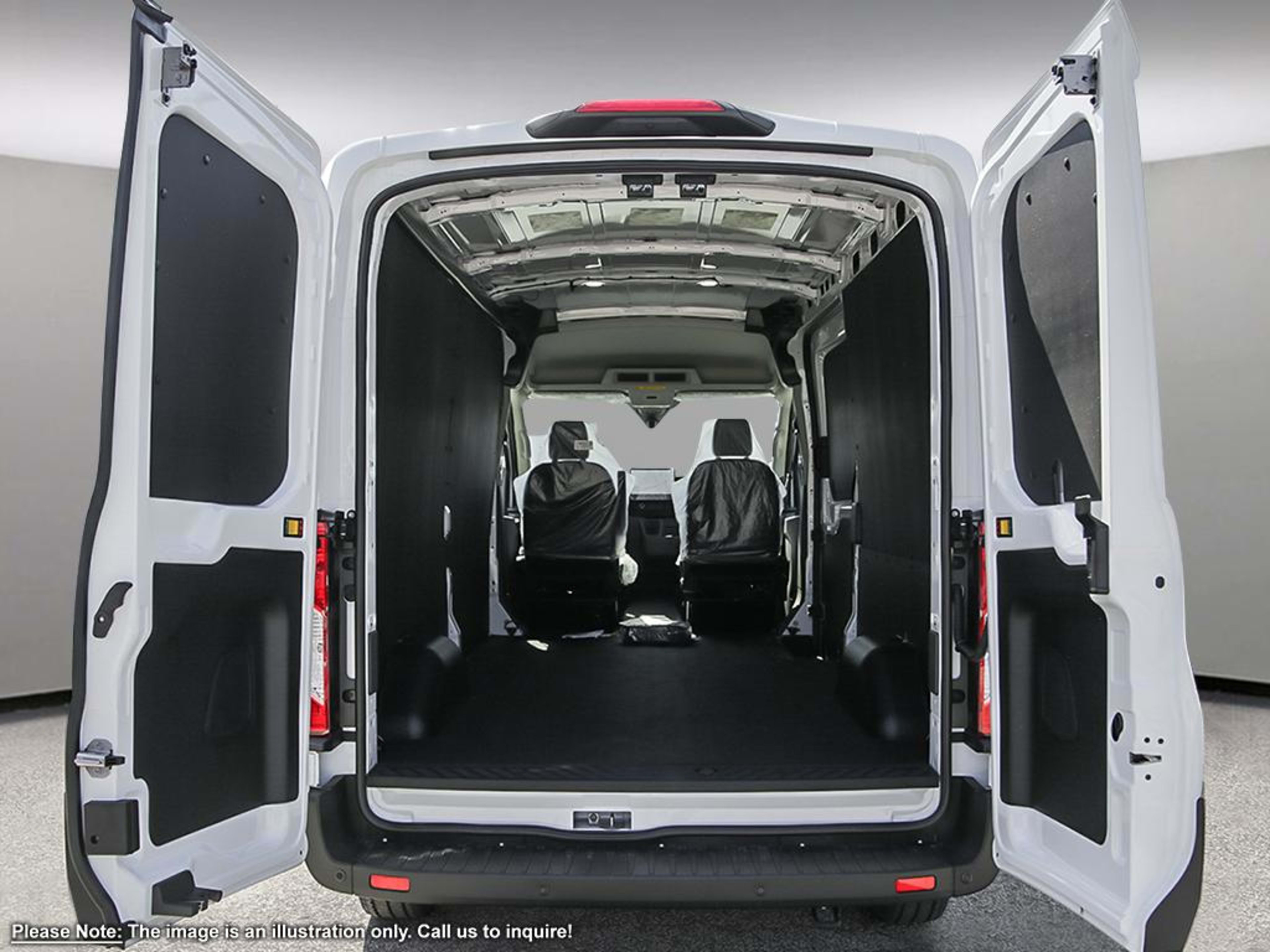 Ford E-Transit Cargo Van T-350 130" Med Rf 9500 GVWR RWD | Dams Ford