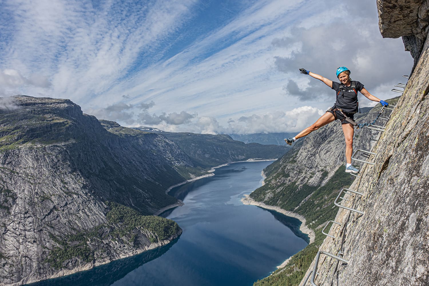 Trolltunga Via Ferrata Tour | Go Fjords