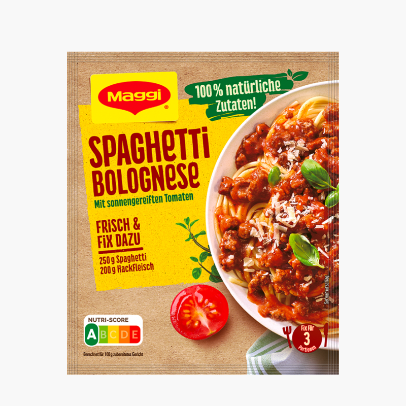 Maggi 5 Minuten Terrine Spaghetti Bolognese 60g order online! | Flink