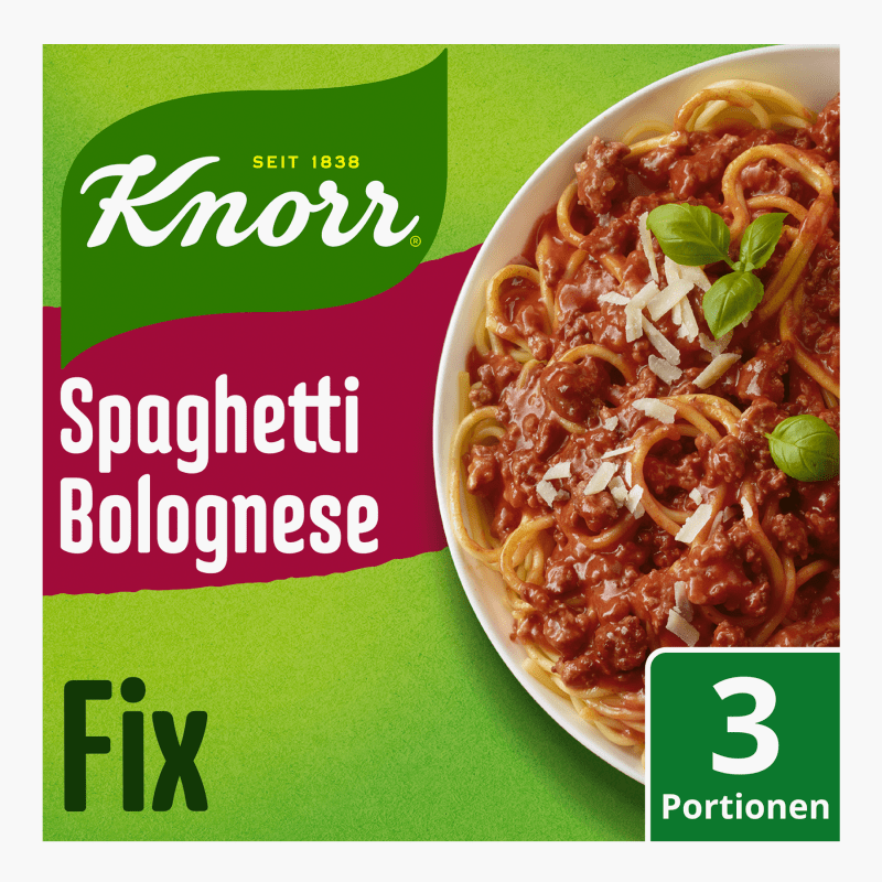 Knorr Fix Spaghetti Bolognese 38g order online! | Flink