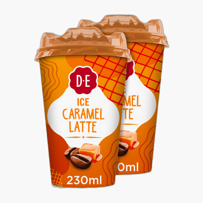 Douwe Egberts Ijskoffie caramel Latte 230ml online bestellen! | Flink