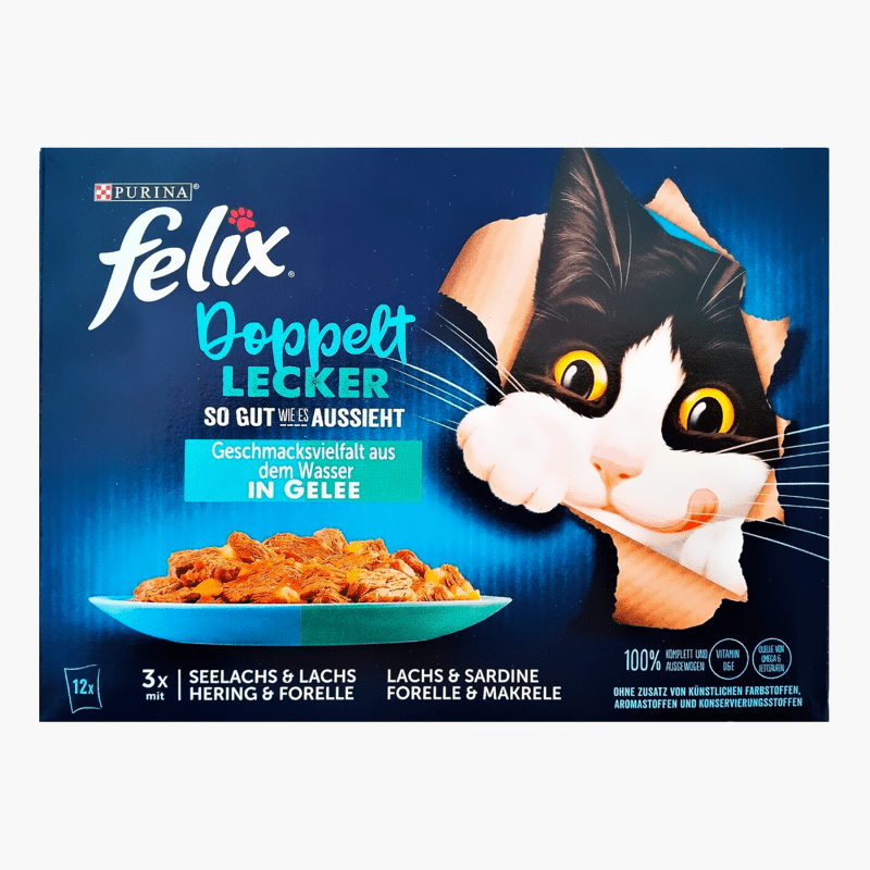 Felix Nassfutter Vielfalt mit Gemüse 12x85g bei Flink online bestellen!