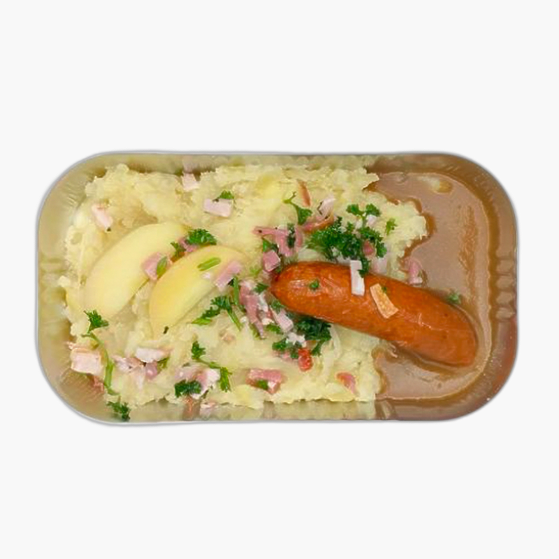 Daily Chef Zuurkool Stamppot Met Rookworst 500g online bestellen! | Flink