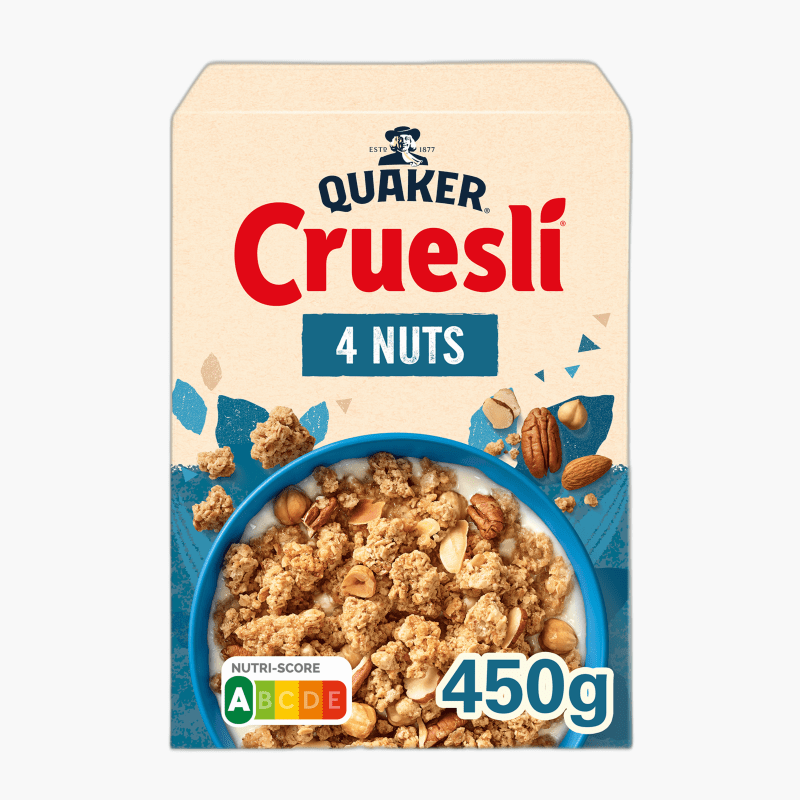 Quaker Cruesli Multifruit 450g online bestellen! | Flink