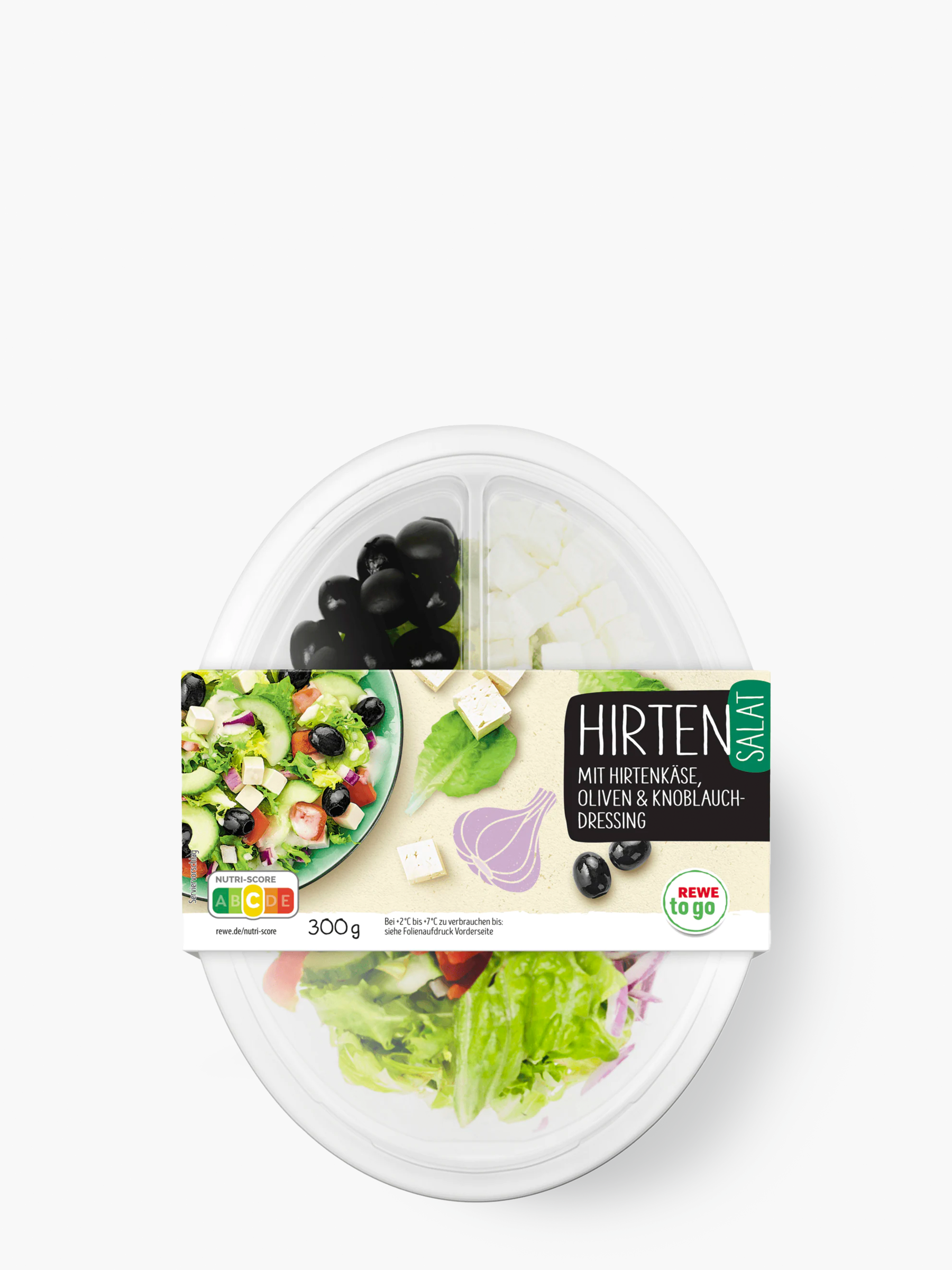 Rewe To Go Salat Hirten 300g order online! | Flink