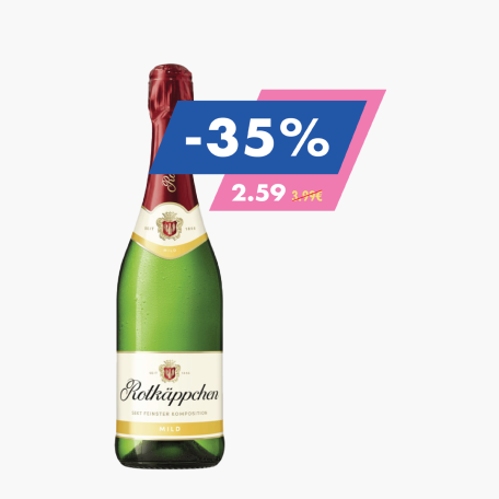 Rotkäppchen Sekt Halbtrocken 0,75l (11% vol.) x2 bei Flink online ...