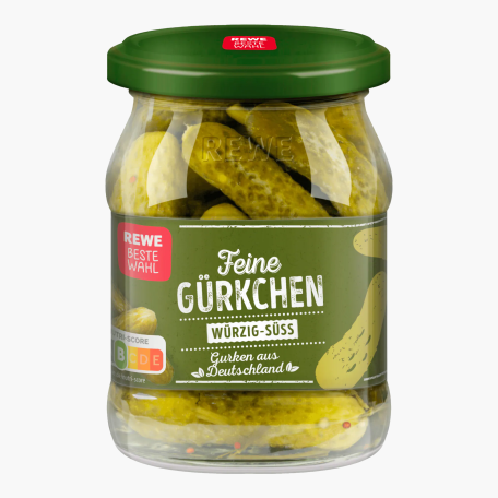 Rewe Beste Wahl Delikatess-Gewürzgurken 360g order online!