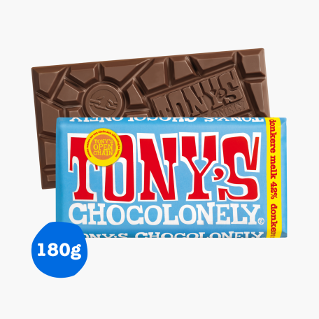 Tony's Chocolonely Chocolade Melk 180g 3x order online!