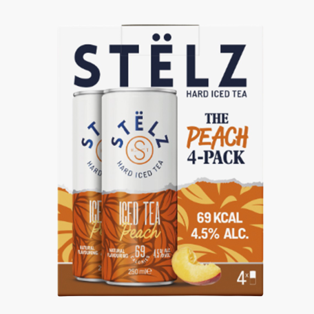 Stëlz Hard Iced Tea Mango/Lychee 4-pack online bestellen!