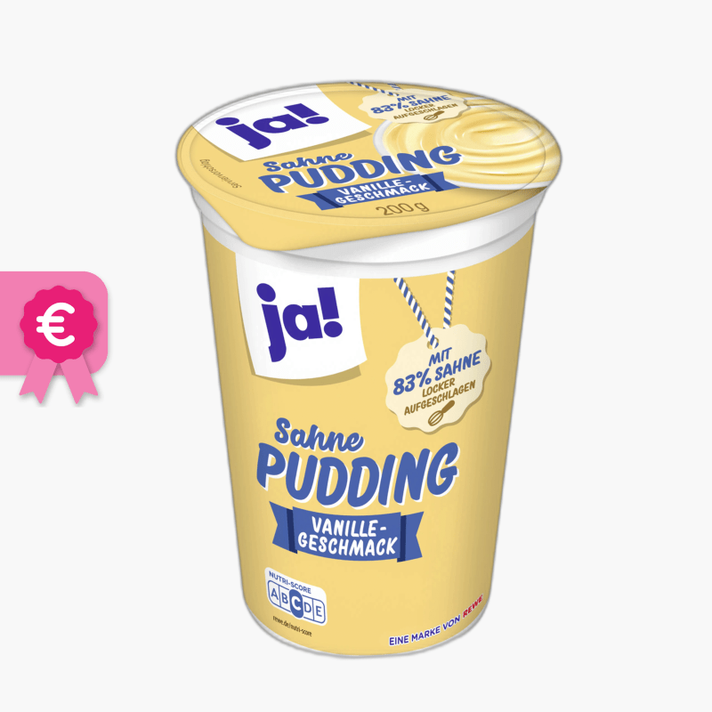 Ja! Vanille Haselnuss Hörnchen 720ml (6x120ml) bei Flink online bestellen!