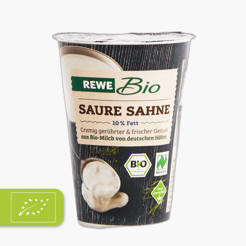 Rewe Bio Schlagsahne 30% Fett 200g order online! | Flink