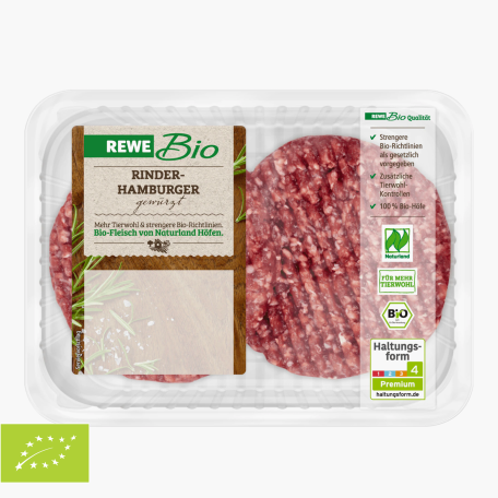 Rewe Bio Rinderhackfleisch 250g bei Flink online bestellen!