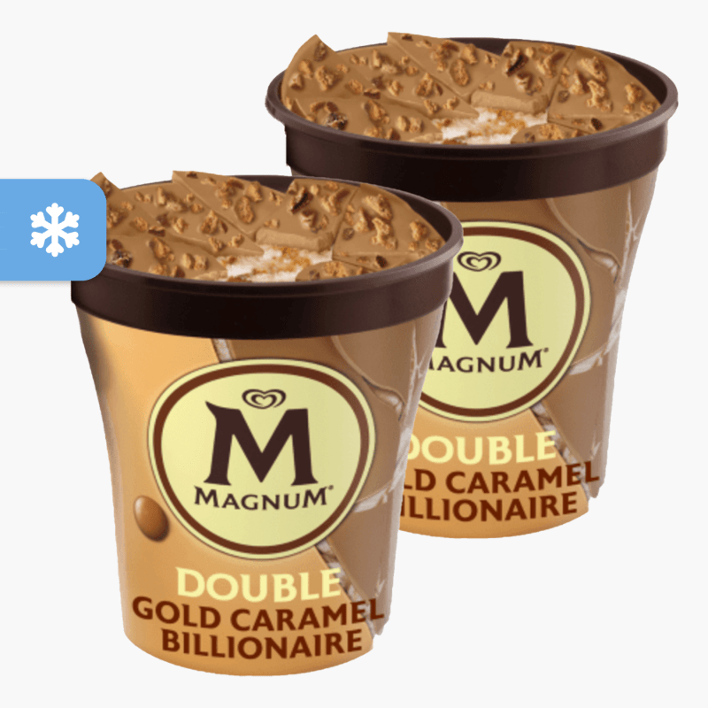 Magnum Double Gold Caramel Billionaire 440ml online bestellen! | Flink