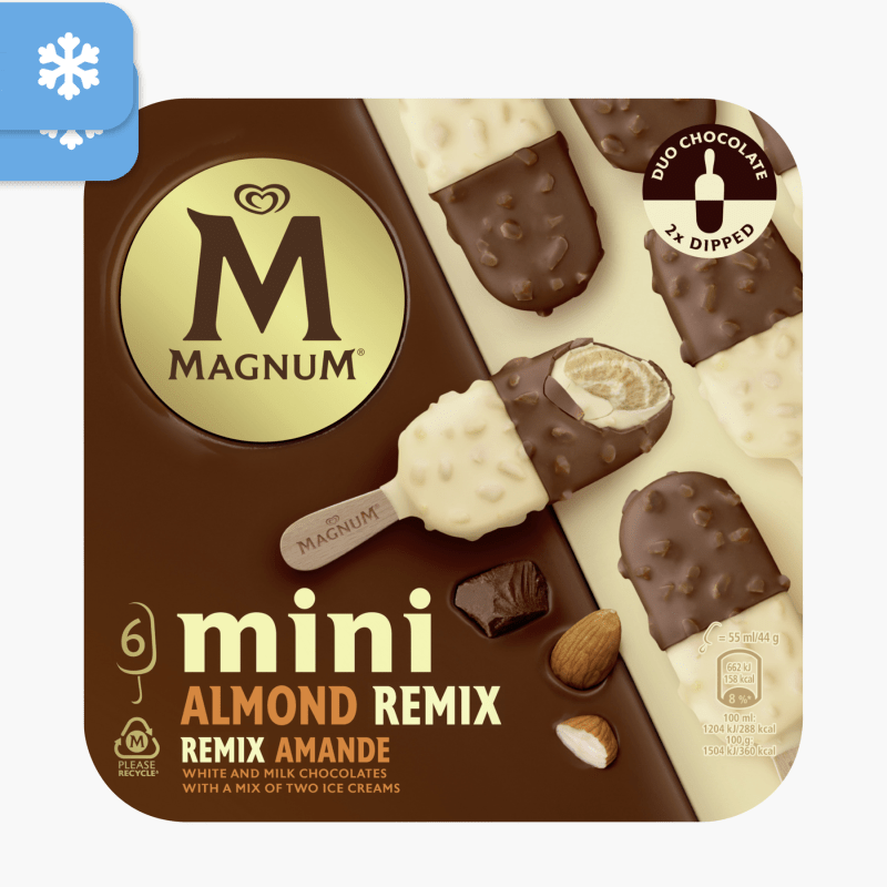 Magnum mini Almond Remix 6st order online Flink