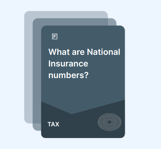 What are National Insurance numbers?