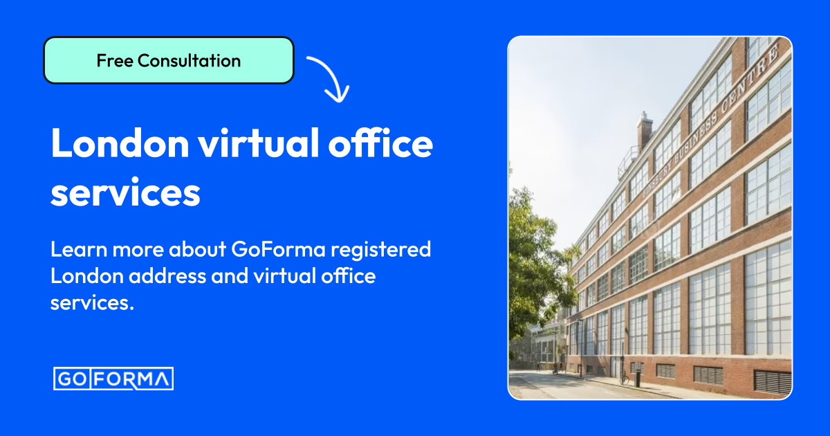 London Virtual Office & Business Address | 50% Off for 3 Months