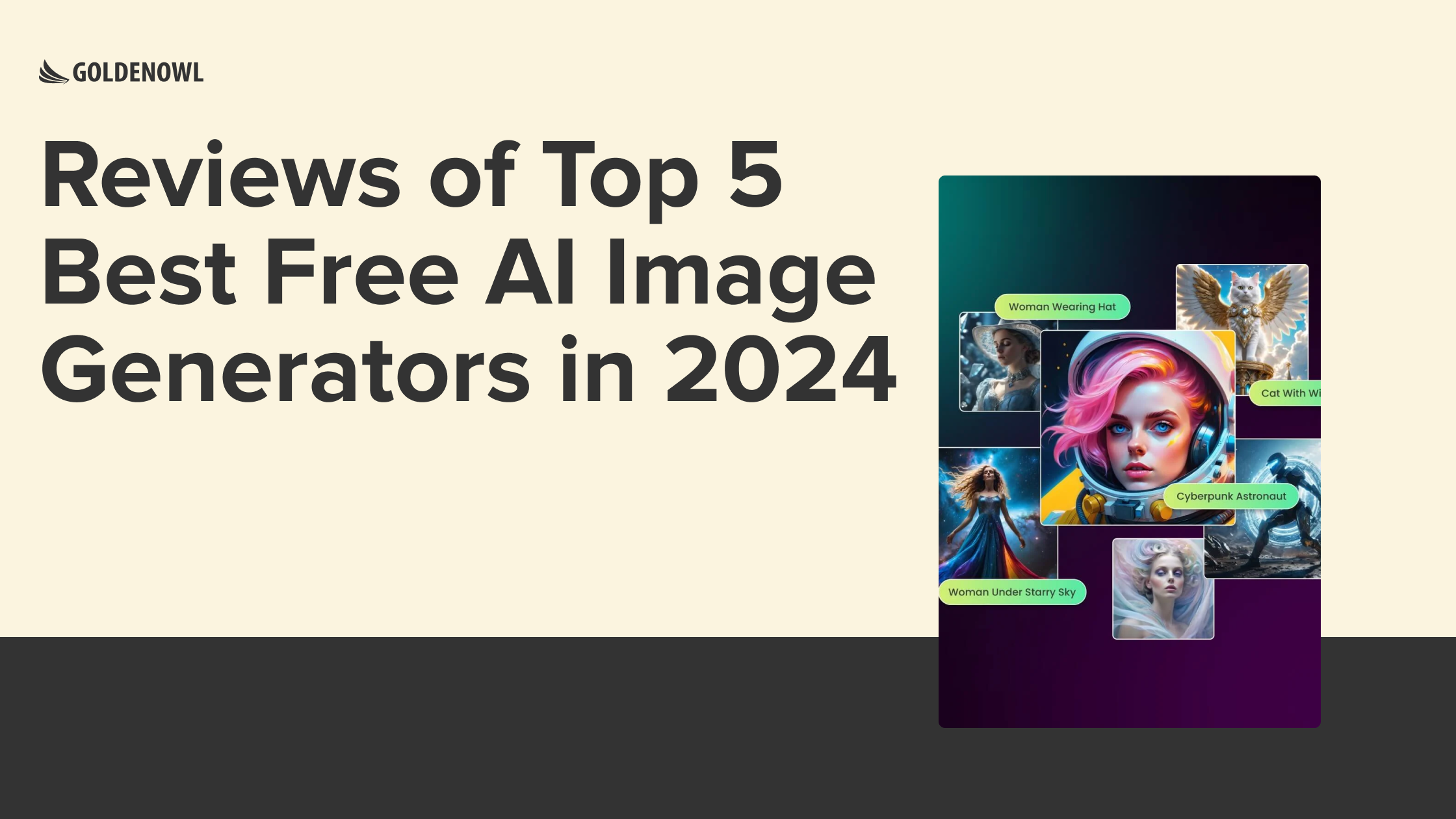 Reviews of Top 5 Best Free AI Image Generators in 2024 - Golden Owl
