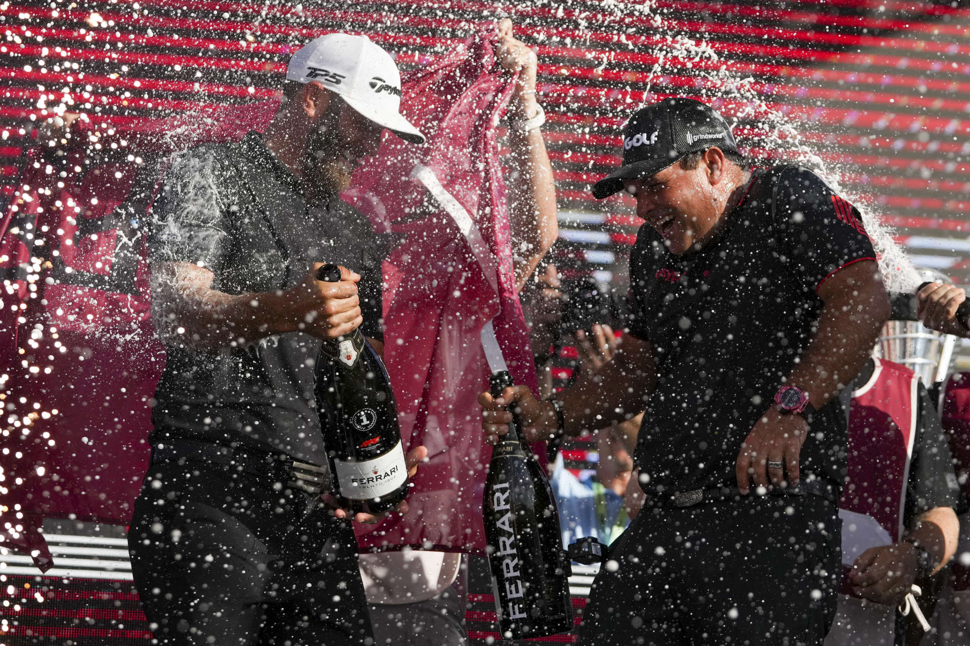 Champagne showers as 4 Aces GC wins inaugural LIV Golf Team Championship